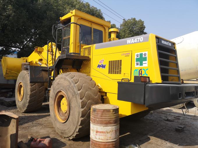 4 Speed Manual Used Wheel Loaders , Japanese TCM 75B Wheel Loader